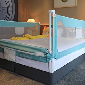 U/D Bed Rails for Toddlers - Extra Long and Tall Specially Designed for Twin, Full, Queen, King (79in(200cm))-1side