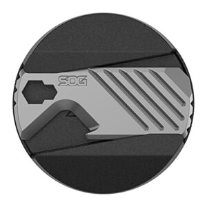 popsockets: popgrip sog multi tool - black, for smartphones