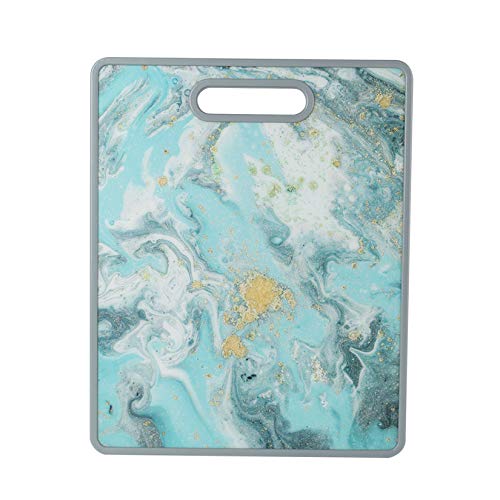 FUN LAVIE Cutting Board For Kitchen Starry sky pattern chopping board BPA Free Decorative Gift 14 x 11.8 Inches Style C