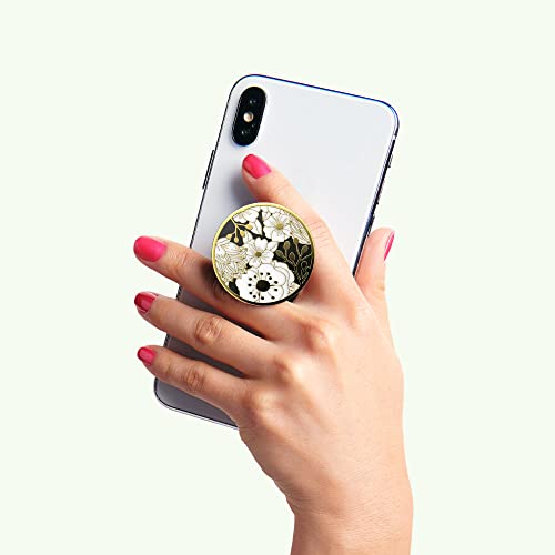 ​​​​PopSockets: Phone Grip with Expanding Kickstand: Pop Socket for Phone - Enamel Wild Flowers