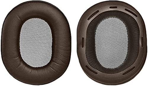 MDR-1A Earpads Replaceable Earmuffs Ear Pad Ear Cushion Repair Parts are Compatible with Sony MDR-1A/1A-DAC /1A-BT Headphones（Dark Brown）