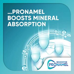 Sensodyne Pronamel Mineral Boost Enamel Toothpaste for Sensitive Teeth, to Replenish Minerals and Strengthen Enamel, Peppermint - 4 Ounces