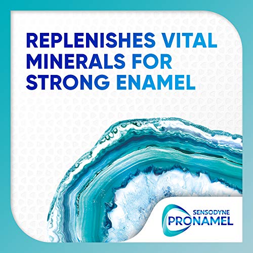 Sensodyne Pronamel Mineral Boost Enamel Toothpaste for Sensitive Teeth, to Replenish Minerals and Strengthen Enamel, Peppermint - 4 Ounces