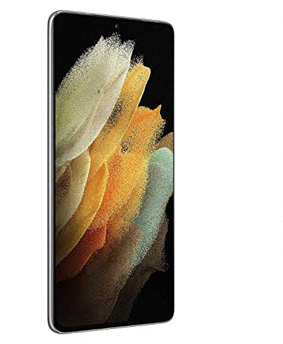 Samsung Galaxy S21 Ultra 5G SM-G998B/DS 256GB 12GB RAM Factory Unlocked (GSM Only | No CDMA - not Compatible with Verizon/Sprint) International Version - Phantom Silver