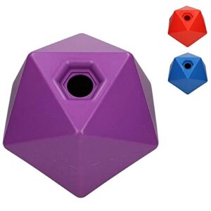 tahoe tack horse grain and treat ball feeder (purple)