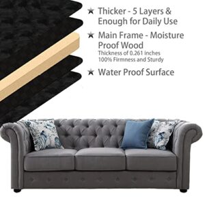 NobleRealm® Couch Cushion Replacement for Sagging Sofa && Sofa Cushion Support Board && Adjustable/Foldable Sofa Cushion Seat Saver (Three Seaters/168cm/66inch, Sofa)