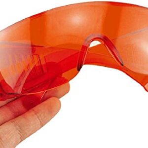 FveBzem Dental Lab Safety Glasses Dental Eyewear for Teeth Whitening Light Anti-Fog Safety Goggles Eye Shield Safety Glasses LED Protective Goggle, Perfect for Construction, Shooting, Lab Work