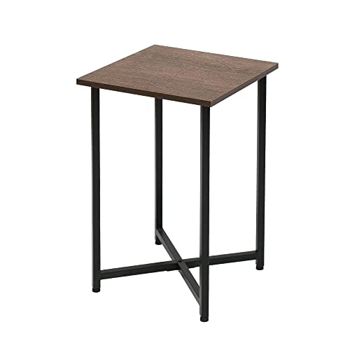 AZL1 Life Concept Modern Square Side End Accent Table for Living Room Bedroom Balcony Family and Office