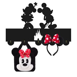 mick door hooks,disney mickey mouse cartoon animation coat hooks,key holder,key hanger for wall、entryway and living room ,gift,5 hooks holder (a3)