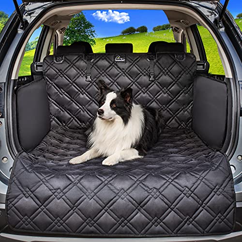 Meadowlark SUV Cargo Liner Dog Seat Covers, Double Stitched & Extra Padded, Water Repellant, Anti Shock, Non-Slip, Dog Car Seat Cover Trunk Mat, Dog Accessories, Pet Car Seat Protector for Fur & Mud