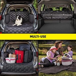 Meadowlark SUV Cargo Liner Dog Seat Covers, Double Stitched & Extra Padded, Water Repellant, Anti Shock, Non-Slip, Dog Car Seat Cover Trunk Mat, Dog Accessories, Pet Car Seat Protector for Fur & Mud