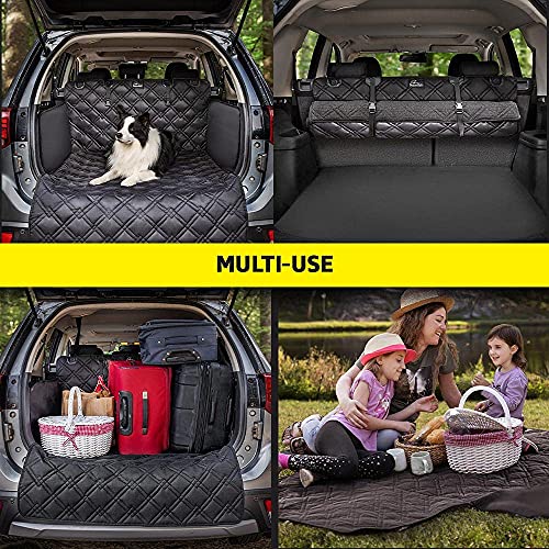 Meadowlark SUV Cargo Liner Dog Seat Covers, Double Stitched & Extra Padded, Water Repellant, Anti Shock, Non-Slip, Dog Car Seat Cover Trunk Mat, Dog Accessories, Pet Car Seat Protector for Fur & Mud