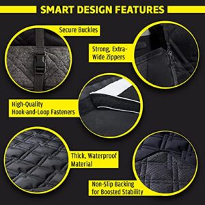 Meadowlark SUV Cargo Liner Dog Seat Covers, Double Stitched & Extra Padded, Water Repellant, Anti Shock, Non-Slip, Dog Car Seat Cover Trunk Mat, Dog Accessories, Pet Car Seat Protector for Fur & Mud