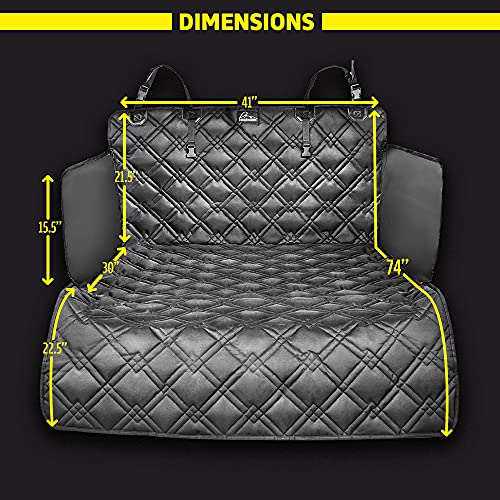 Meadowlark SUV Cargo Liner Dog Seat Covers, Double Stitched & Extra Padded, Water Repellant, Anti Shock, Non-Slip, Dog Car Seat Cover Trunk Mat, Dog Accessories, Pet Car Seat Protector for Fur & Mud