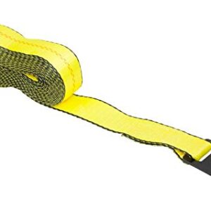 Mytee Products (8 Pack) 2" X30' Winch Straps w/Flat Hook, WLL 3335, Flatbed Tie Down Strap