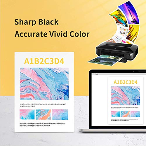 Replacement PG-145XL Black CL-146XL Color Ink Cartridge PG 145XL CL 146XL Remanufactured Ink Cartridges for Canon Pixma iP2810 MG2410 MG2910 MG3010 Printers