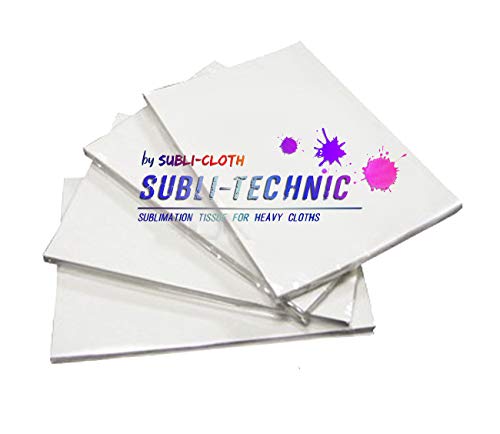 Subli-Technic Cotton Sublimation Dark & Light Cloth Fabric Sheet Pack (A4 x 20 Units) (21cmx29cm)