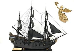 the black pearl golden version 2021 wood model ship kit 31 inch