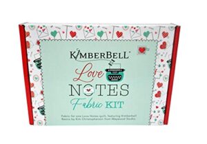 maywood studio love notes fabric kit 40in x 40in