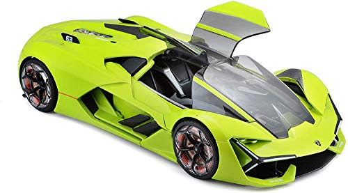 Bburago - 1/24 Scale Model Compatible with Lamborghini Terzo Millennio (Green)