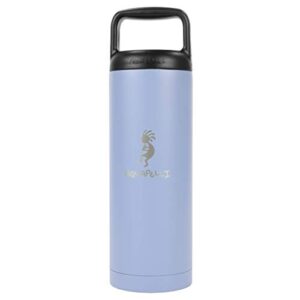 aquapelli vacuum insulated water bottle, 18 ounces, denim blue