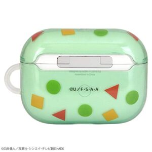 グルマンディーズ Gourmandise BCYS-15A Crayon Shin-chan AirPods Pro Soft Case, Green