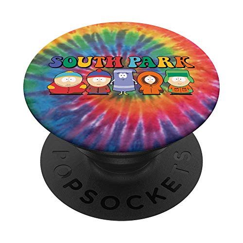 South Park Gang with Rainbow text PopSockets PopGrip: Swappable Grip for Phones & Tablets