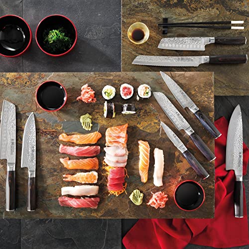 Cuisine::pro® Damashiro® Emperor Hisa 9 Piece Knife Block