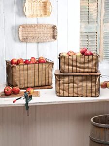 gardener's supply company stacked root storage bins set