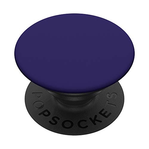 Simple Solid Color Chic Indigo Blue Design PopSockets Swappable PopGrip