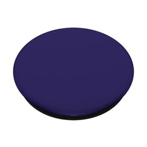 Simple Solid Color Chic Indigo Blue Design PopSockets Swappable PopGrip