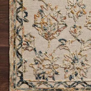 Loloi II Halle Collection HAE-04 Lagoon/Multi, Traditional 2'-6" x 7'-6" Runner