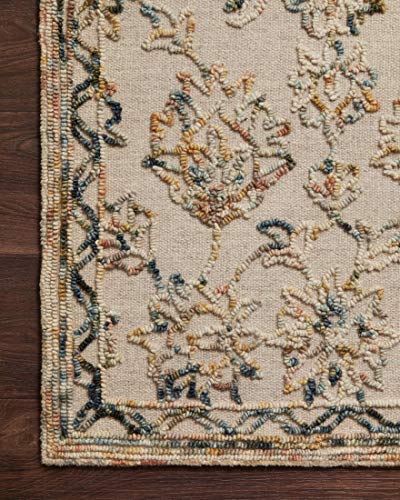 Loloi II Halle Collection HAE-04 Lagoon/Multi, Traditional 2'-6" x 7'-6" Runner