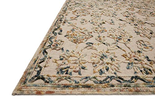 Loloi II Halle Collection HAE-04 Lagoon/Multi, Traditional 2'-6" x 7'-6" Runner