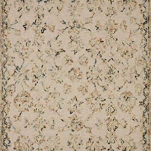 Loloi II Halle Collection HAE-04 Lagoon/Multi, Traditional 2'-6" x 7'-6" Runner