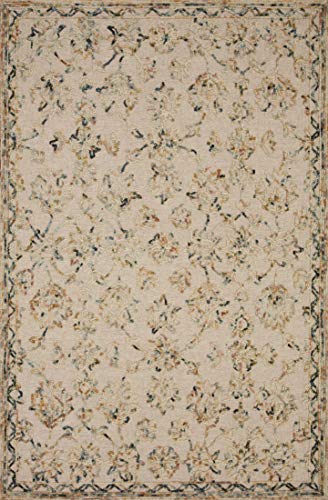 Loloi II Halle Collection HAE-04 Lagoon/Multi, Traditional 2'-6" x 7'-6" Runner