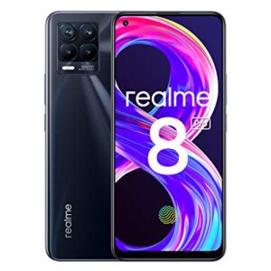 Realme 8 Pro Dual-SIM 128GB ROM + 8GB RAM (GSM Only | No CDMA) Factory Unlocked 4G/LTE Smartphone (Punk Black) - International Version