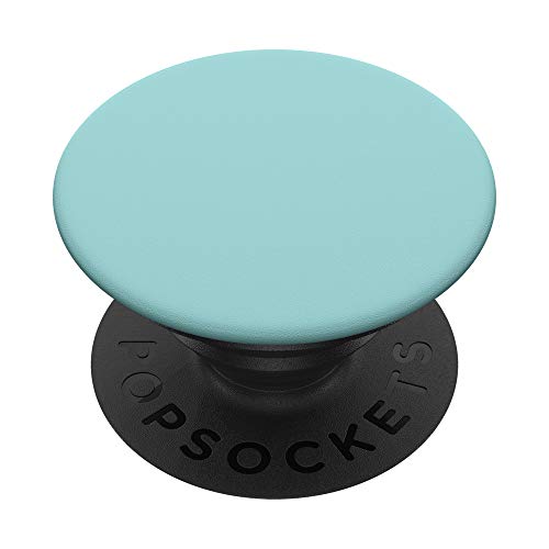 Simple Solid Color Chic Pale Turquoise Design PopSockets Swappable PopGrip