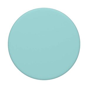 Simple Solid Color Chic Pale Turquoise Design PopSockets Swappable PopGrip