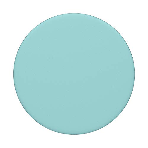 Simple Solid Color Chic Pale Turquoise Design PopSockets Swappable PopGrip