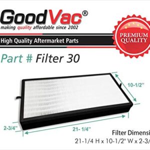 GoodVac H13 True HEPA 2-Pack Replacement Filter Kit Compatible with Inofia 1608 (PM1608)