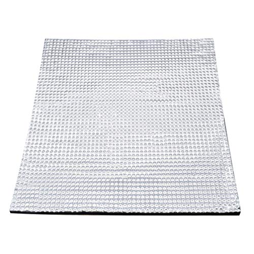 balacoo Reptile Heat Pad Small Animal Warm Pad Parrot Mat Mini Pet Pad Winter Insulation Thermal Pad Outdoor Heated Pad Small Pet Cage Liner for Rabbit Hedgehog 42x28cm Silver Terrarium Heating Pad