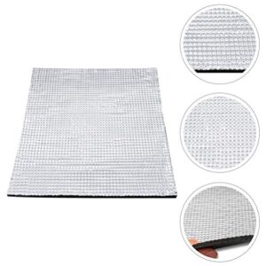 balacoo Reptile Heat Pad Small Animal Warm Pad Parrot Mat Mini Pet Pad Winter Insulation Thermal Pad Outdoor Heated Pad Small Pet Cage Liner for Rabbit Hedgehog 42x28cm Silver Terrarium Heating Pad