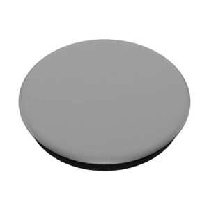 Simple Solid Color Chic Dark Gray Design PopSockets Swappable PopGrip