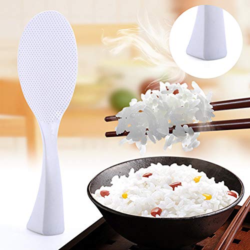 Non Stick Rice Scooper Standing Rice Spoon Paddle, Professional Rice Potato Server Spatula (1 Pack)