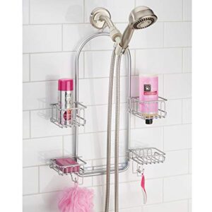 iDesign Classico Shower Caddy, Silver