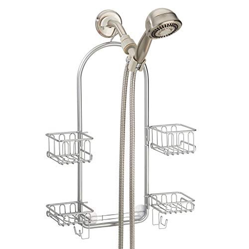 iDesign Classico Shower Caddy, Silver