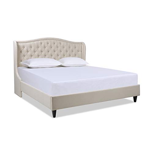 Jennifer Taylor Home Waverley Tufted Wingback Platform Bed