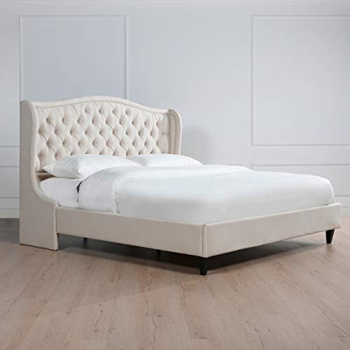 Jennifer Taylor Home Waverley Tufted Wingback Platform Bed