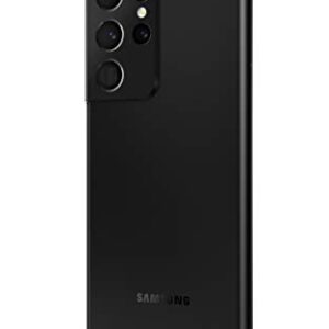 SAMSUNG Galaxy S21 Ultra 5G Factory Unlocked Android Cell Phone 256GB US Version Smartphone Pro-Grade Camera 8K Video 108MP High Res, Phantom Black